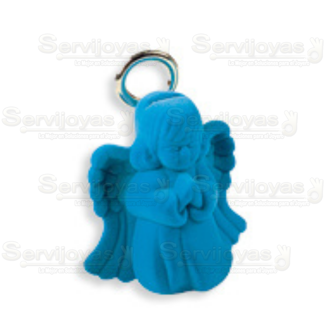 Angelito Azul Medidas: 7x3.5x8.5cm 3018 - Cajas para joyería mayoreo y ...